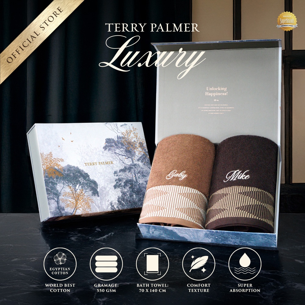 Jual Terry Palmer Luxury - Toraya (Handuk Couple Set) / Handuk ...