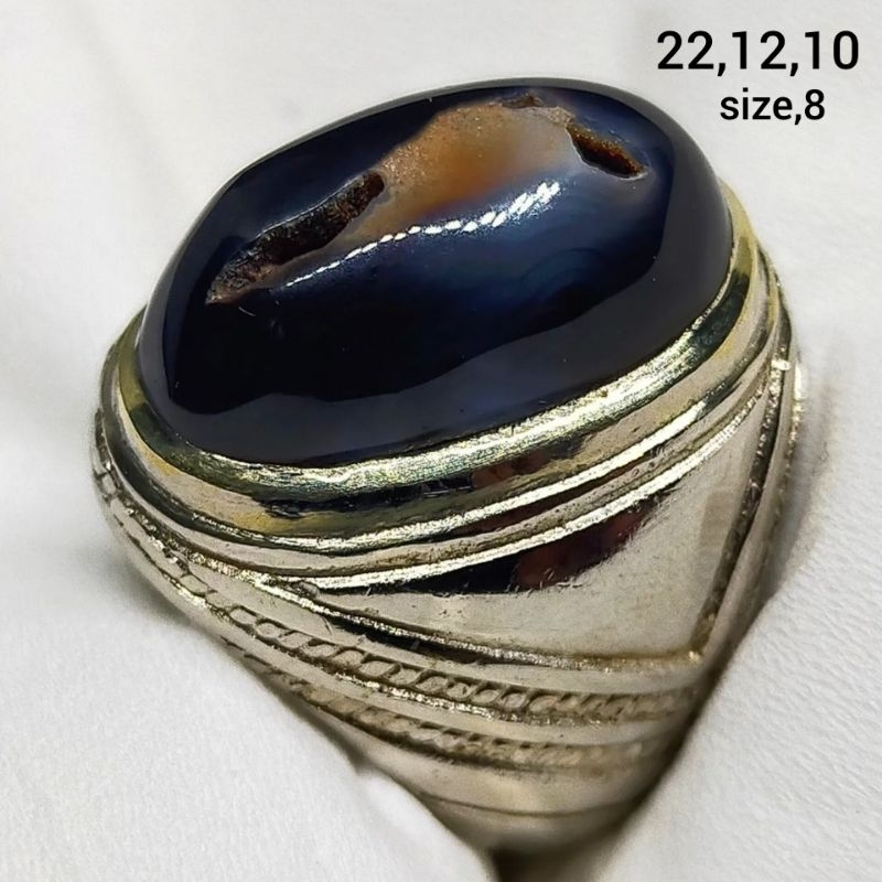 Jual Batu akik asli yaman combong lubang 3 antik top hq natural (asli ...