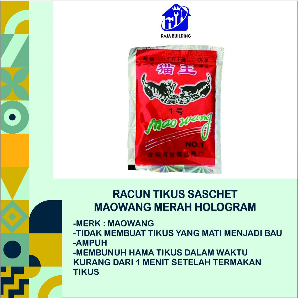 Jual RACUN TIKUS SACHET MAOWANG/RACUN TIKUS/RACUN TIKUS SASET | Shopee ...
