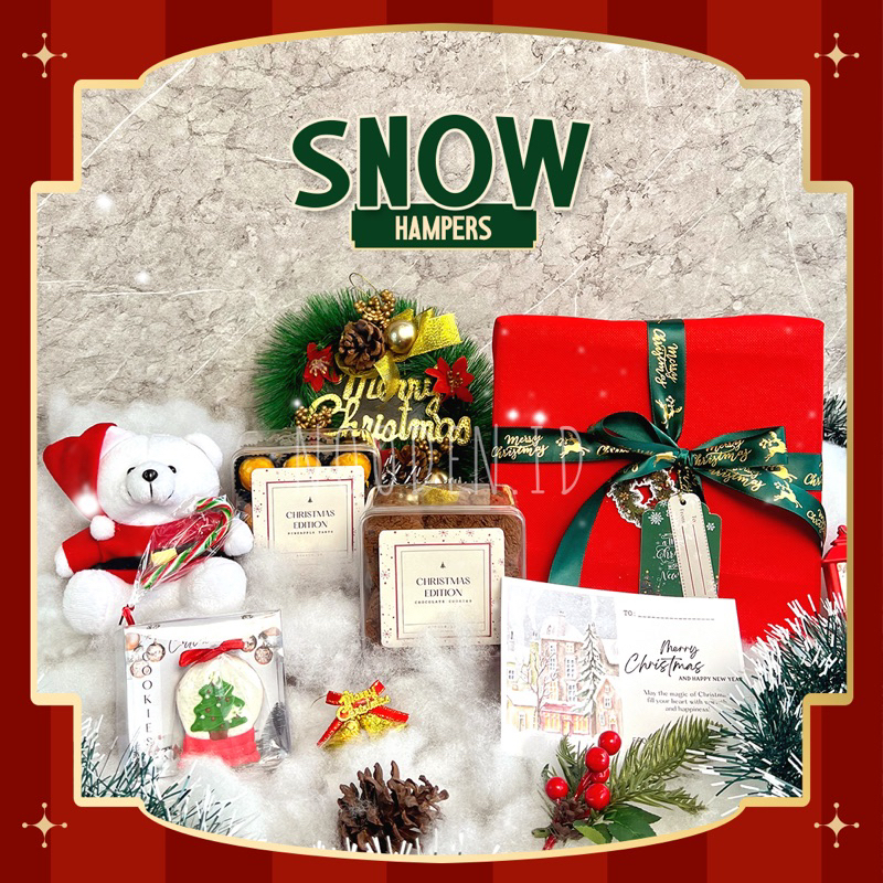 Jual [SIAP KIRIM] HAMPERS NATAL COOKIES 2024 | Gift Box Natal dan Tahun ...