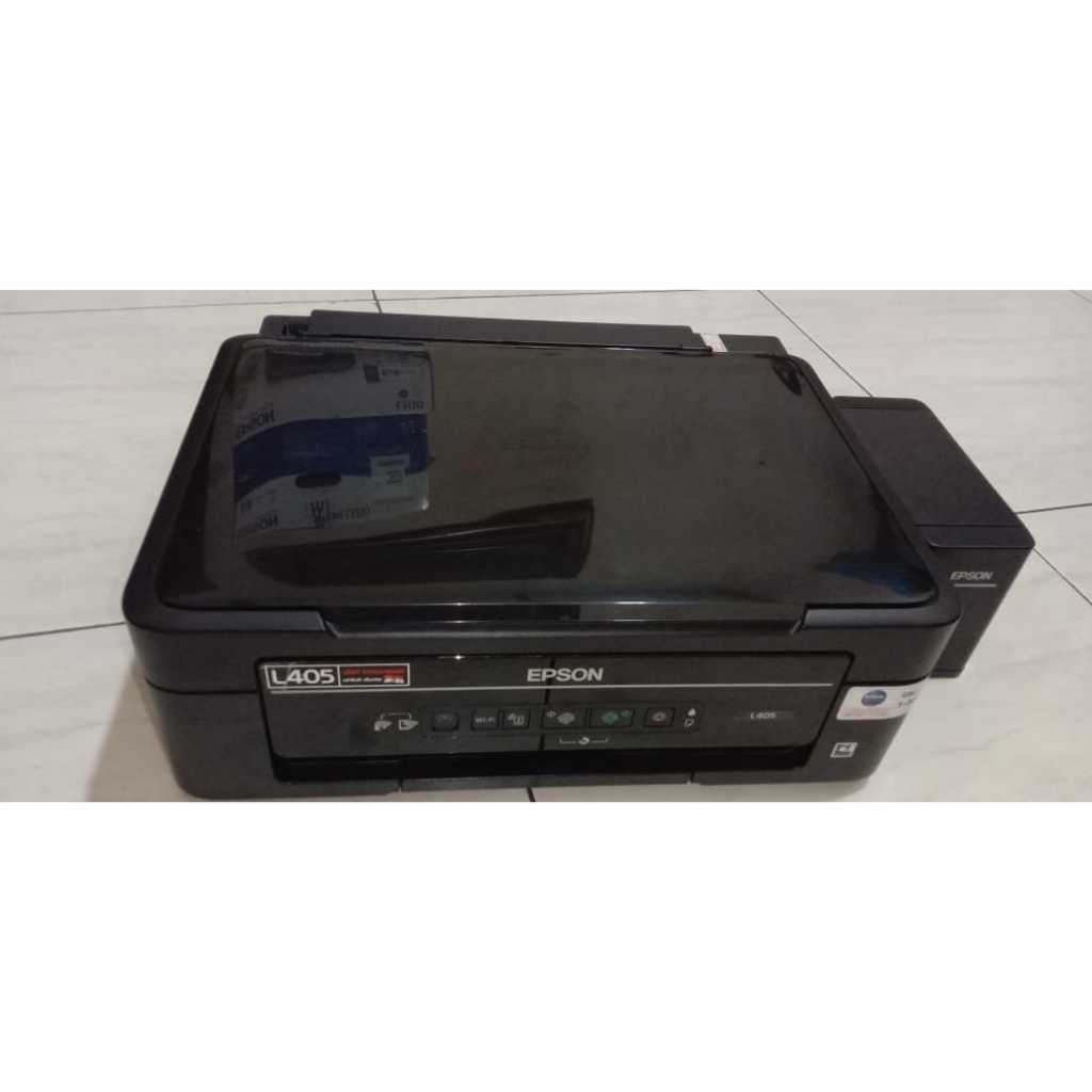 Jual printer epson L405 wifi scan copy bekas normal | Shopee Indonesia