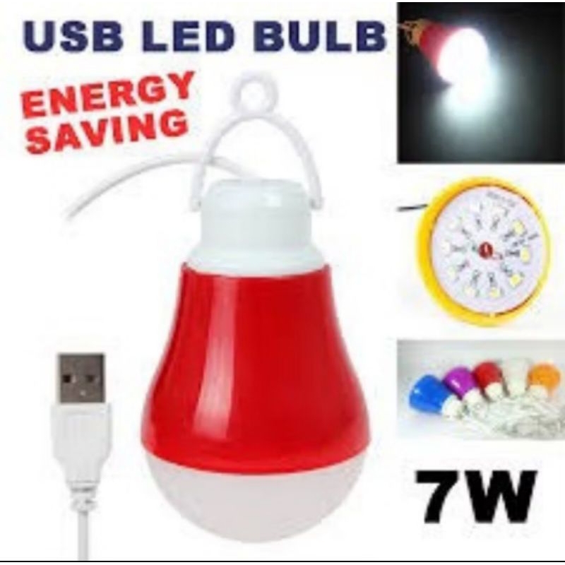 Jual Lampu LED Balon USB Vanstar Zircon 7W/5W Daya Charger Power bank ...