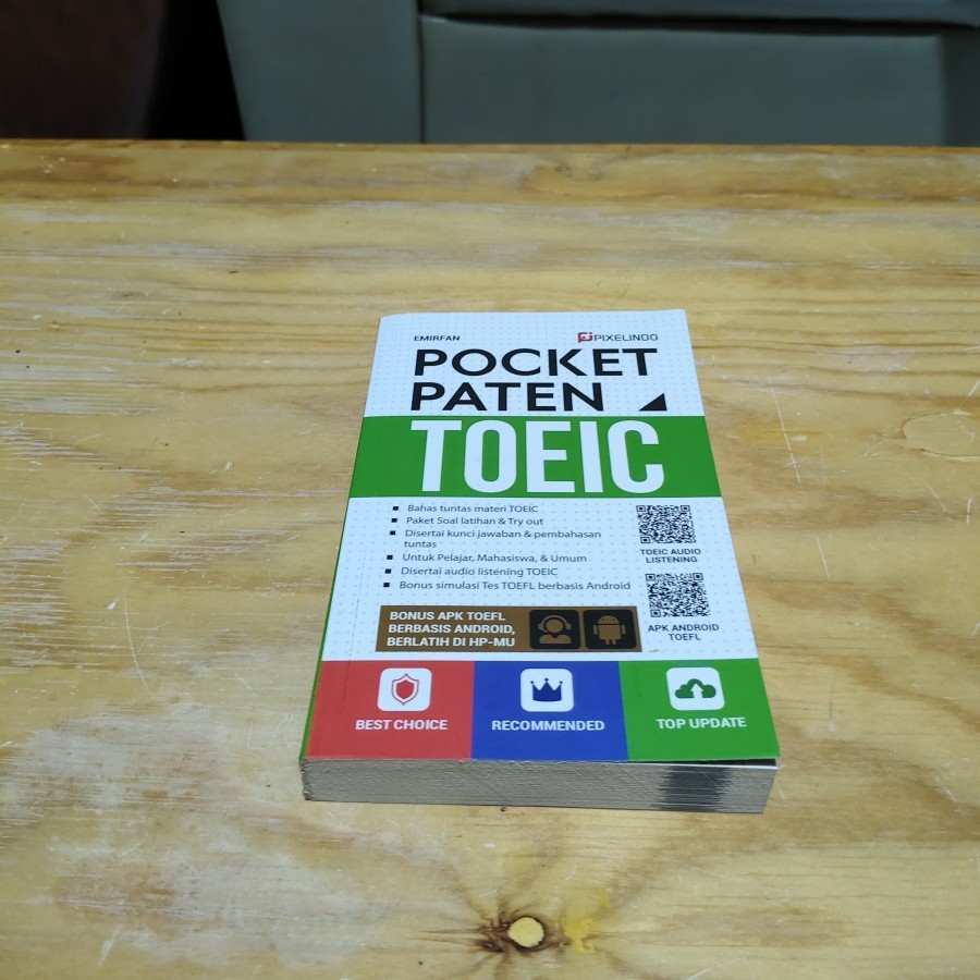Jual Buku Pocket Paten TOEIC New | Shopee Indonesia