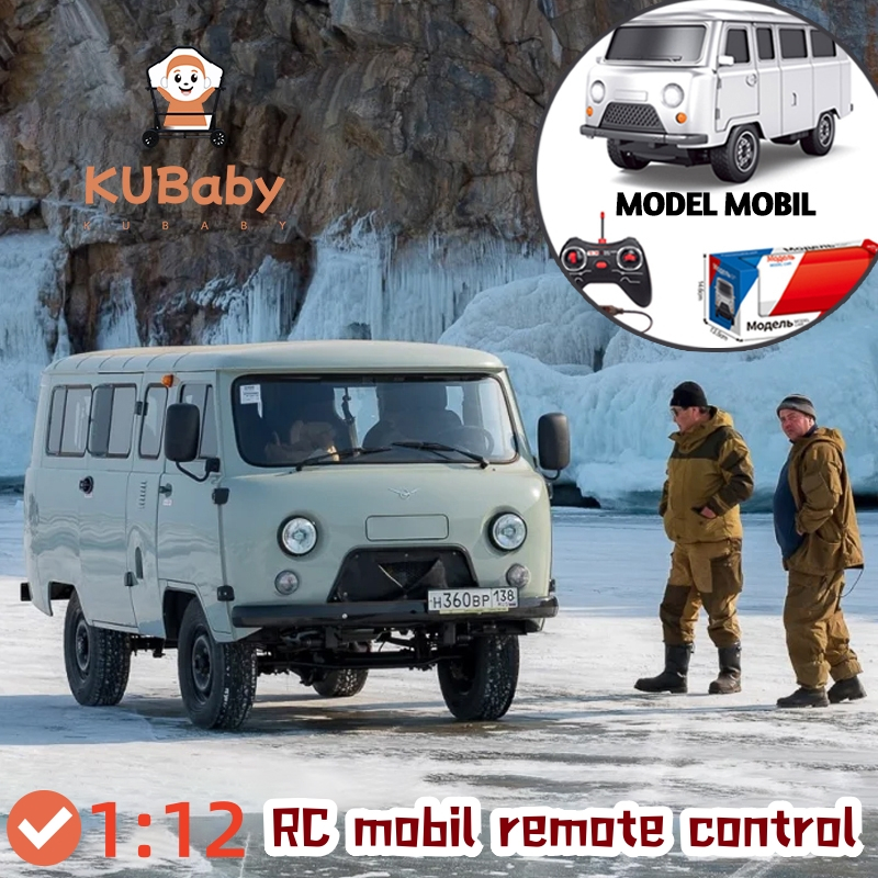 Jual KUBOY Remote Control Mobil Model RC 2.4Ghz UVZ 452 Bus Rusia mobil ...