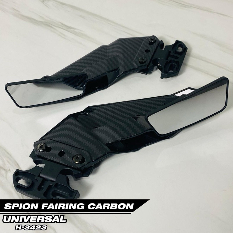 Jual SPION WINGLET NEW AERO FAIRING FERING SPION H2 NINJA CARBON 1 ...
