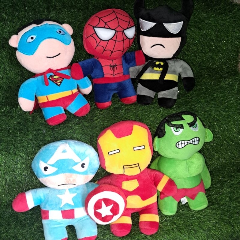 Jual Boneka Berbagai Macam Tokoh Superhero Kartun Anak-anak | Shopee ...