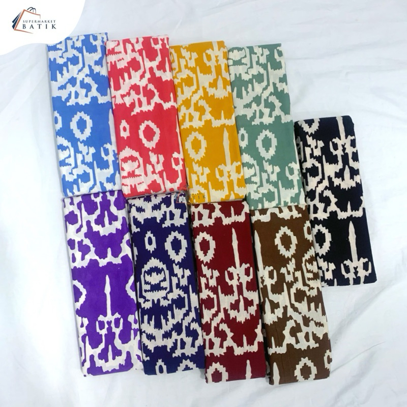 Jual kain batik motif asmat modern - warna bolak-balik - batik ...