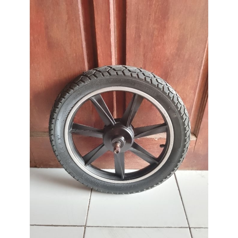 Jual VELG DEPAN SEPEDA LISTRIK SECOND RING 16 INCH | Shopee Indonesia
