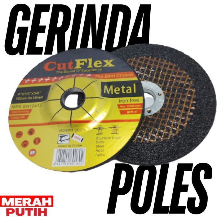 Jual Batu Gurinda Gerinda Mata Gurinda Gerinda Poles Besi Cutflex 4inch ...