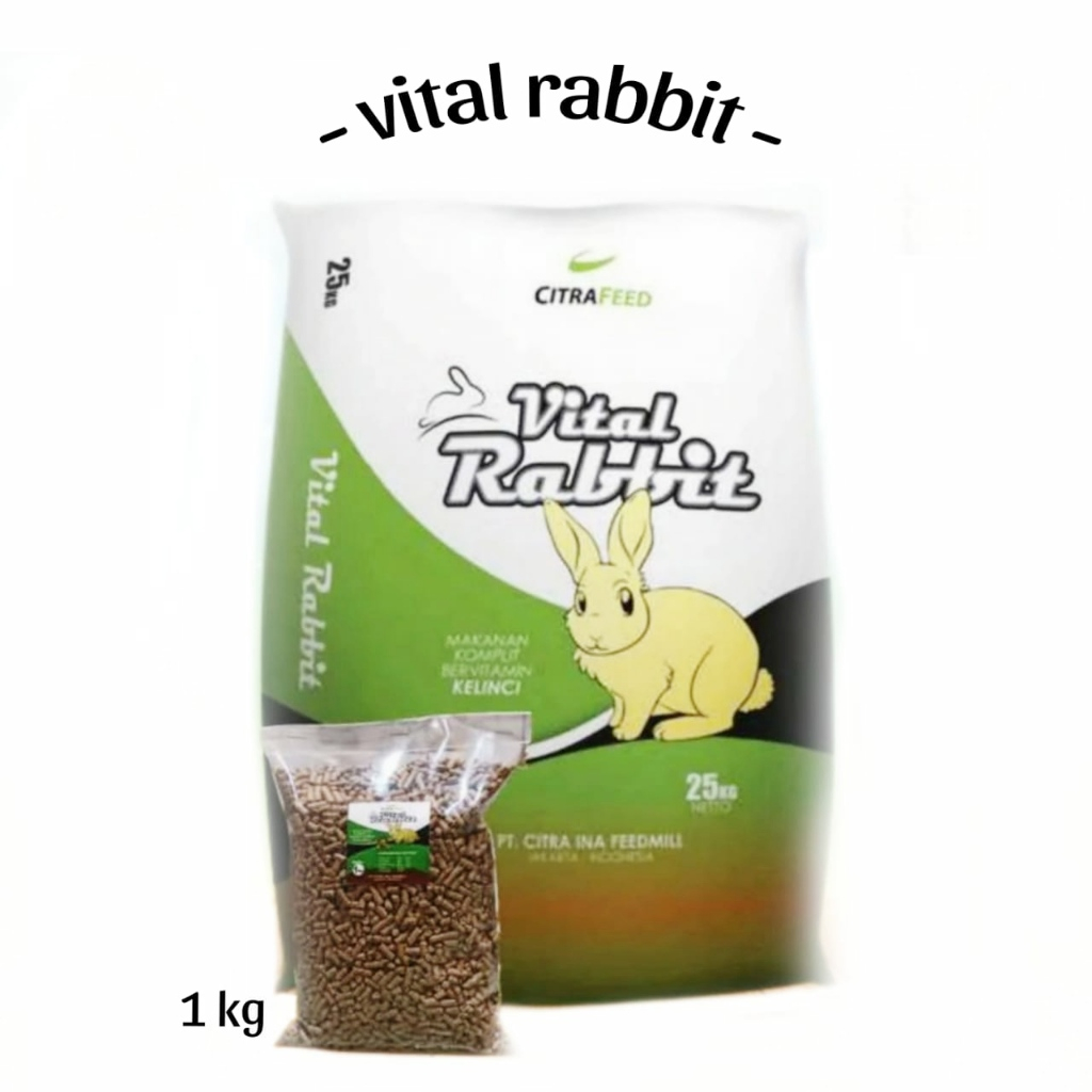 Jual VITAL RABBIT REPACK 1KG | Shopee Indonesia