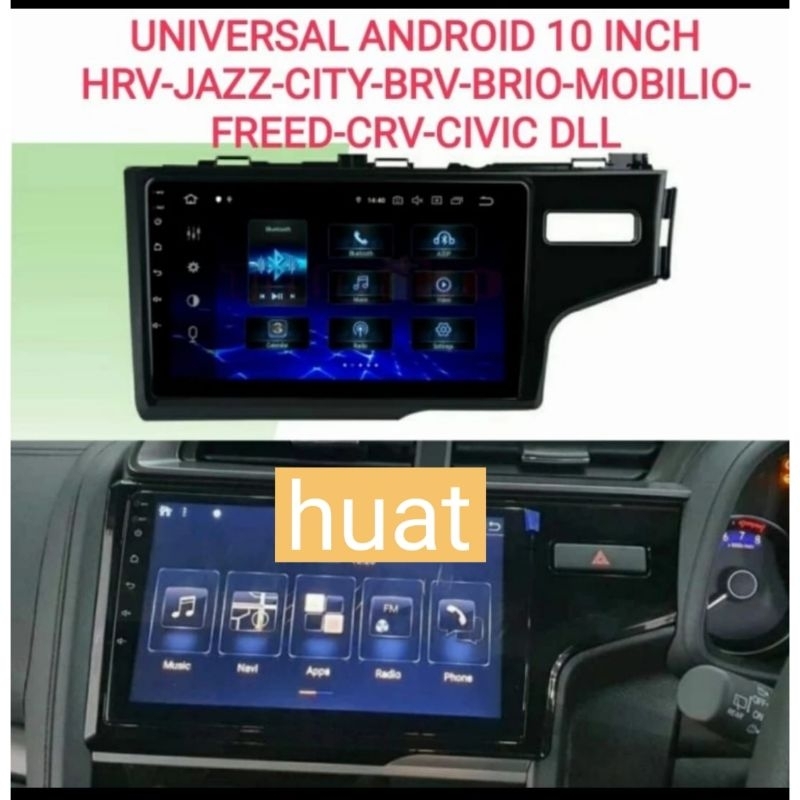 Jual anti gores premium head unit honda android universal 10 inch ...