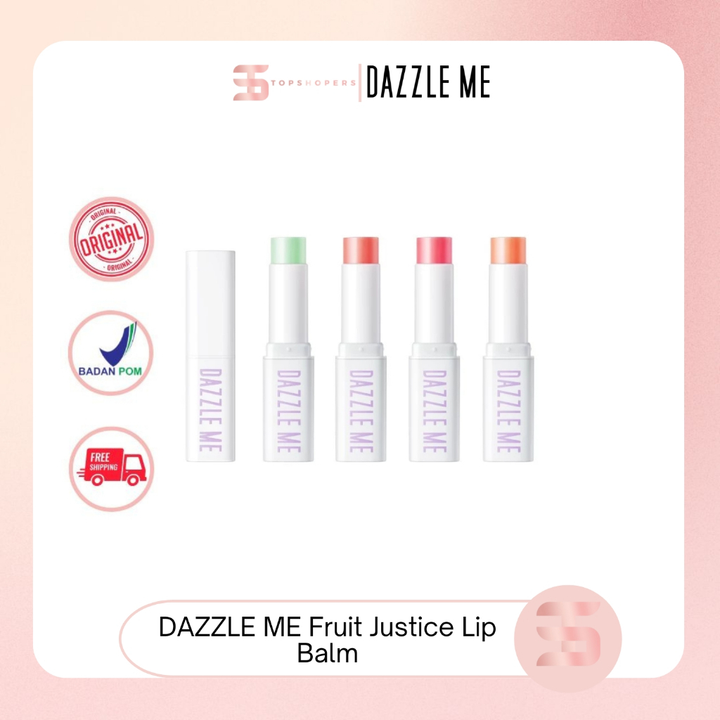 Jual DAZZLE ME Fruit Justice Lip Balm | Shopee Indonesia