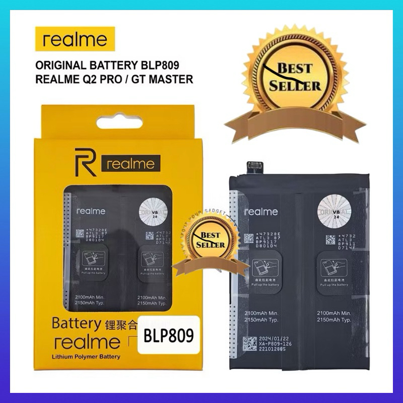 Jual Baterai Batre Realme Q2 Pro / GT Master BLP809 Batu Batrai BLP 809 ...