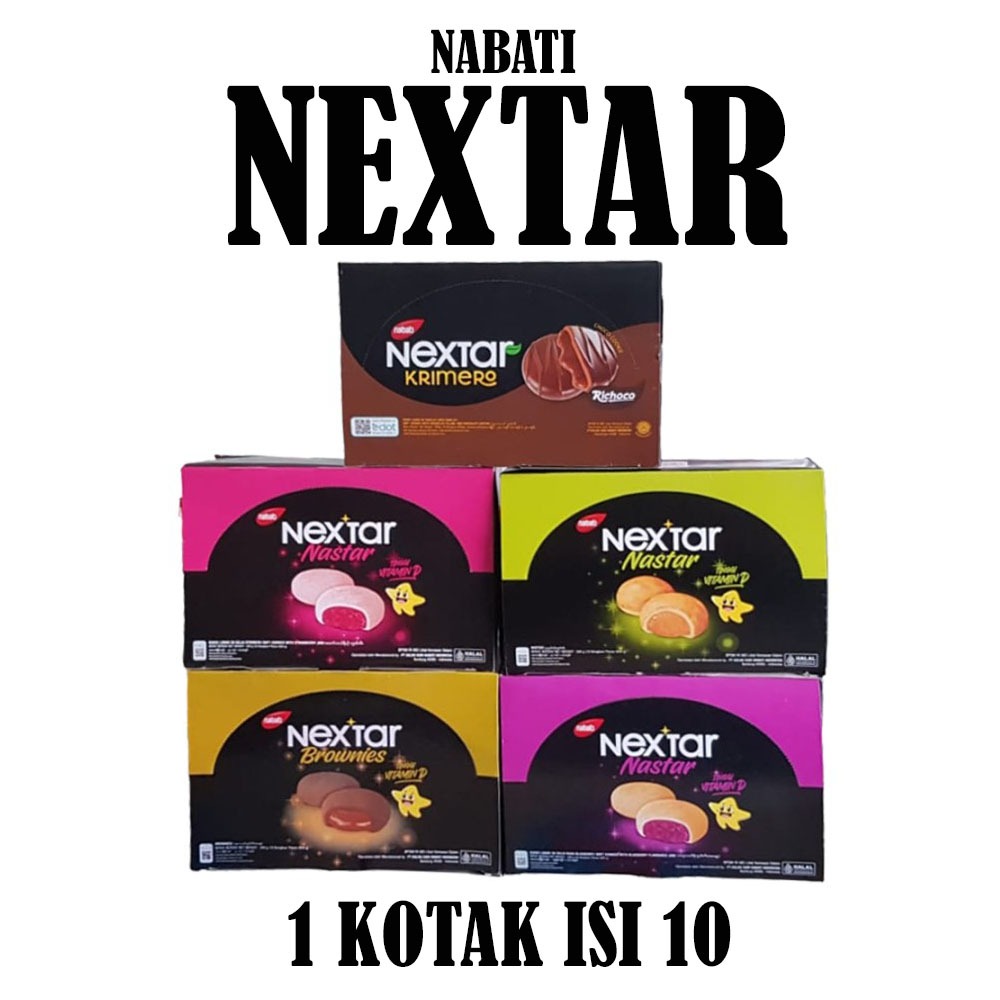 Jual NABATI NEXTAR SOFT COOKIES KOTAK ISI 10 | Shopee Indonesia