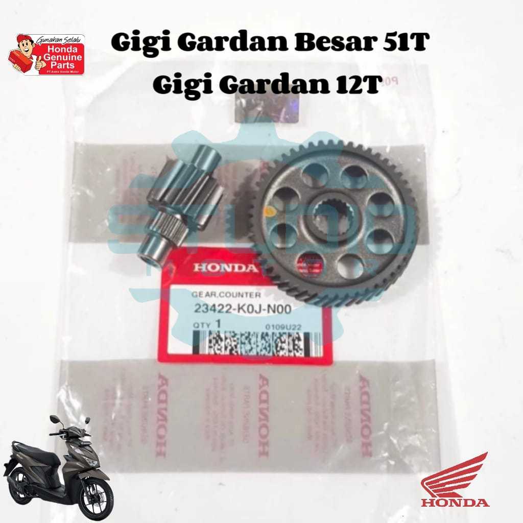 Jual Gigi Rasio Gearbox / Gigi Gardan / Gigi Transmisi Genio/ Beat 2020 ...