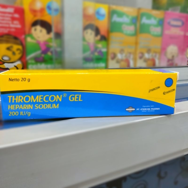 Jual THROMECON GEL 200 IU/g, salep luka lebam memar | Shopee Indonesia