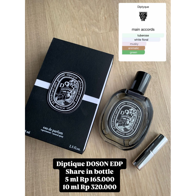 Jual DIPTYQUE DOSON EDP share in bottle | Shopee Indonesia
