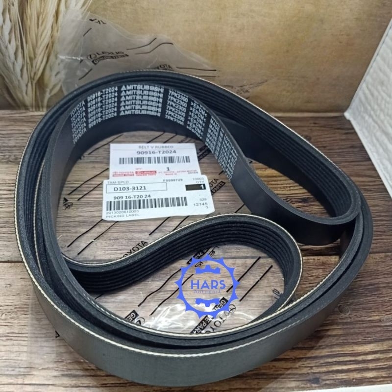 Jual Fan Belt VBelt Toyota Innova Hilux Fortuner bensin tahun 2005-2015 ...