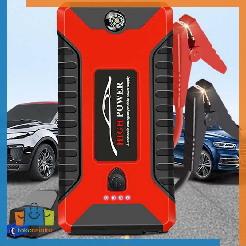 Jual Power Bank Jumper Starter Aki Mobil 10000mAh 12V 4 Port USB JX27 ...