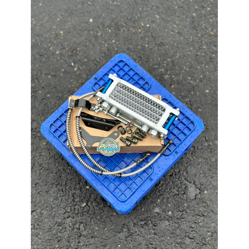 Jual Oil cooler universal oil cooler motor set cover cnc pendingin ...