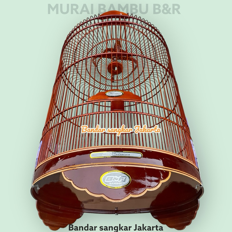 Jual SANGKAR KANDANG MURAI BNR REBORN LOGO TERBARU | Shopee Indonesia