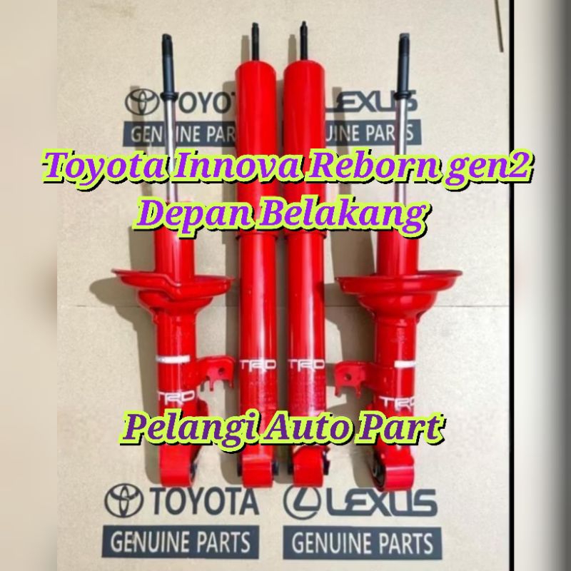 Jual Shockbreaker Toyota Innova Reborn TRD gen2 Depan Belakang 2set ...