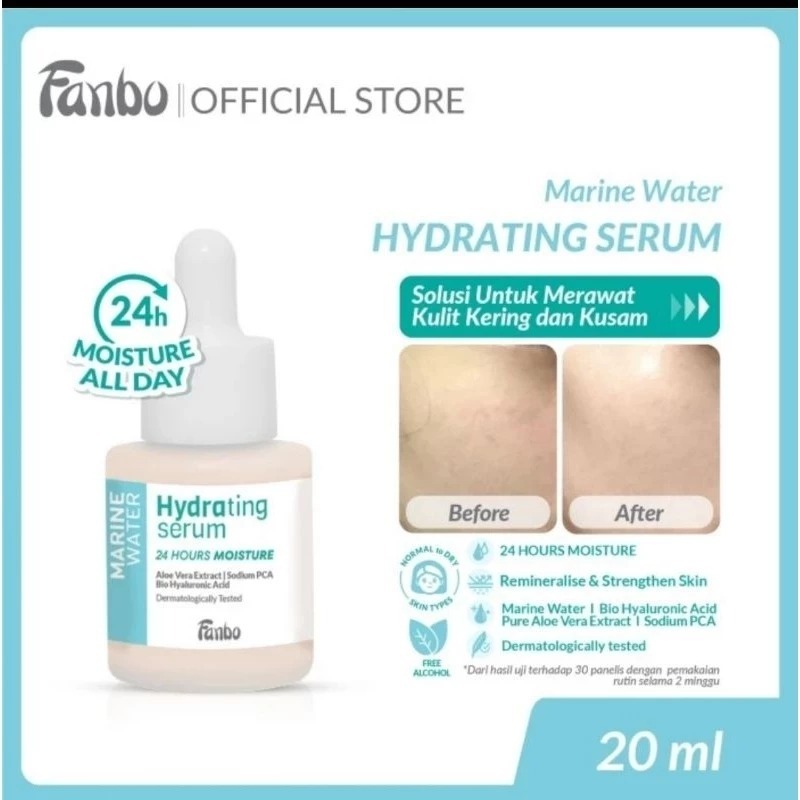 Jual Fanbo Marine Water Hydrating Serum 20ml | Shopee Indonesia