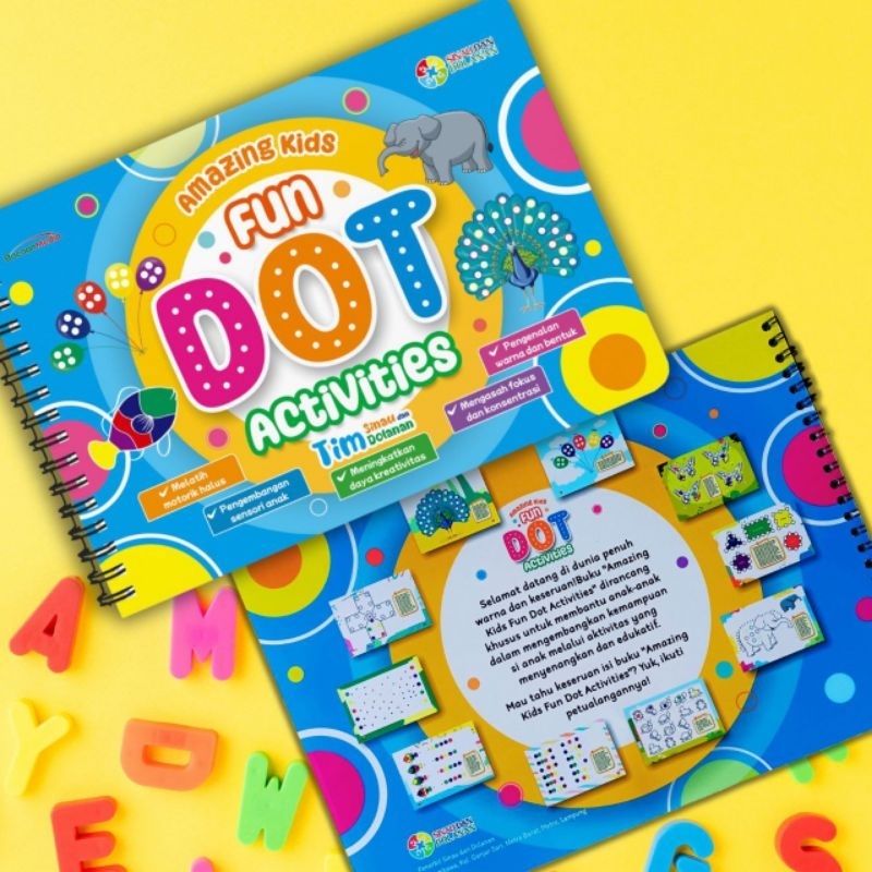 Jual Buku Aktivitas Anak "Amazing Kids Fun Dot Activities" - Activity ...