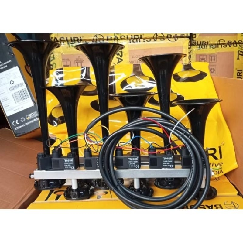 Jual KLAKSON BASURI V5 & V4 ORYGINAL INDIA 22 NADA 12V/24V | Shopee ...