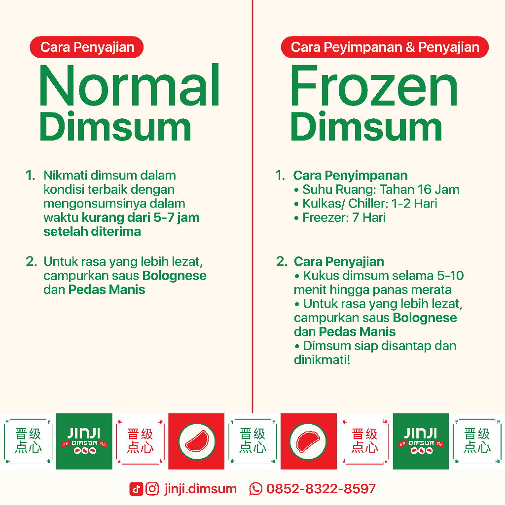 Jual Jinji Dimsum Ukuran XL | Shopee Indonesia
