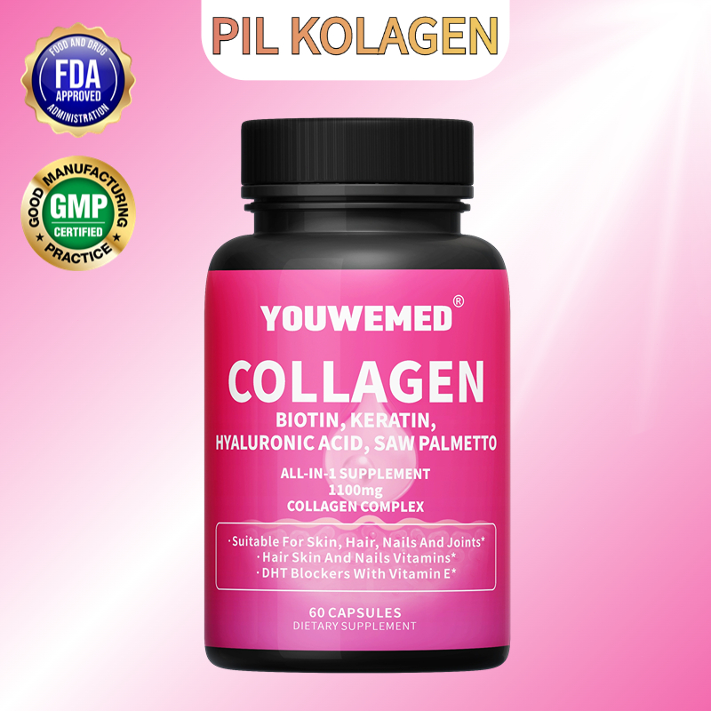 Jual Collagen All-In-1 Supplement Complex 60 Capsules | Shopee Indonesia