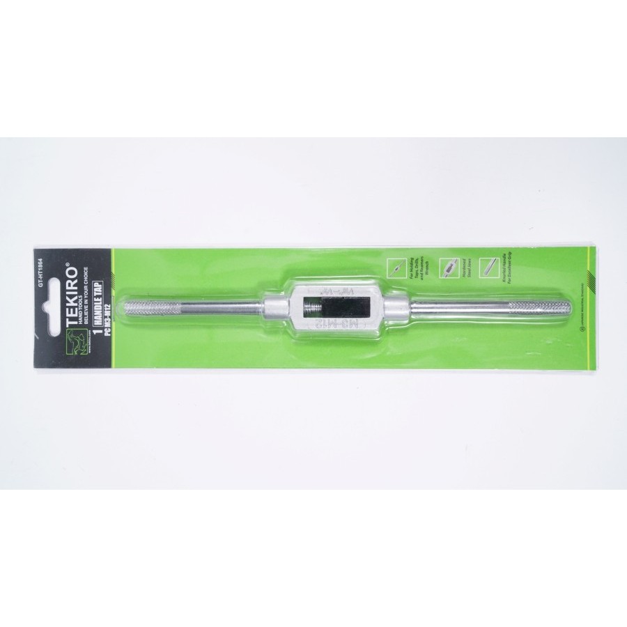 Jual TEKIRO HANDLE TAP M3-M12 mm GAGANG TAP ORIGINAL HANDLE TAP BALIK STANG SCREW EXTRACTOR M3 ...