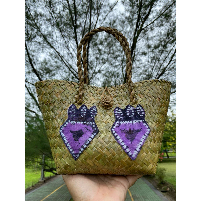 Jual TAS PURUN ANYAMAN SASIRANGAN KHAS KALIMANTAN SELATAN 010 | Shopee ...