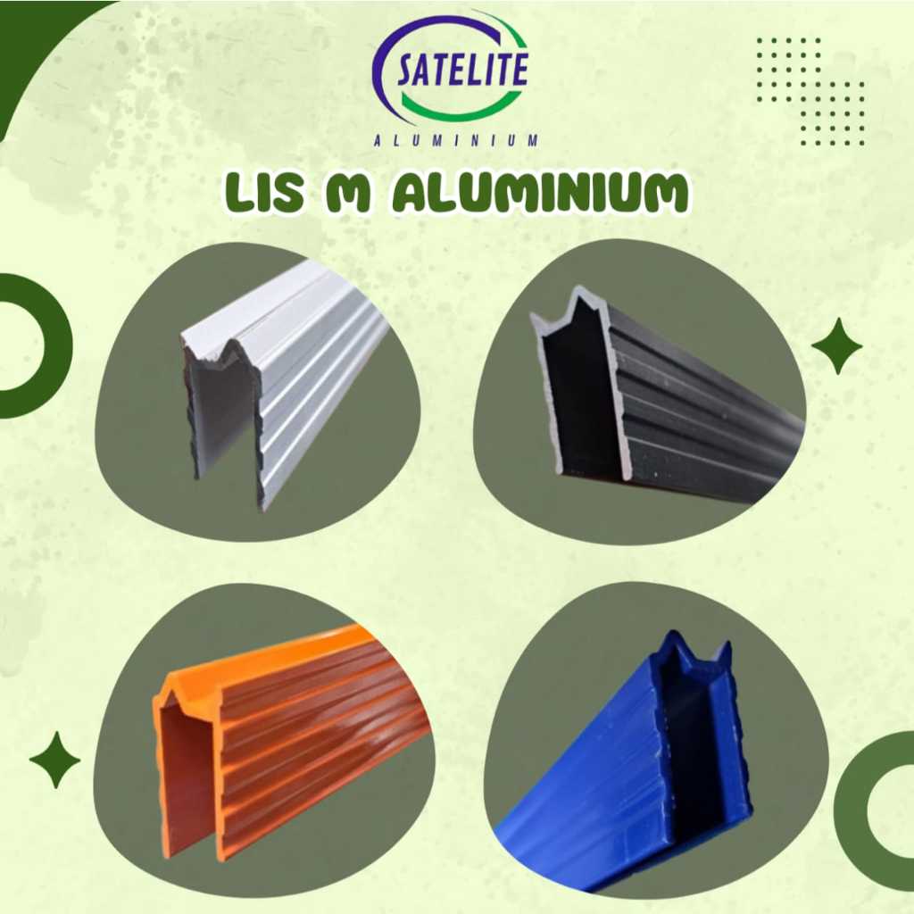 Jual LIS M ALUMINIUM LIS U ALUMINIUM LIS HARDCASE ALUMINIUM LIS M ...