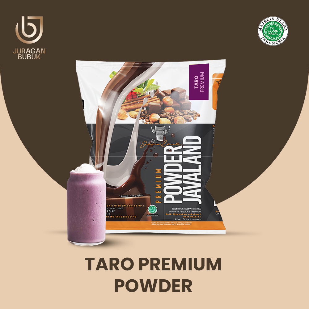 Jual PREMIUM Taro Powder Drink Bubuk Minuman Rasa Taro PREMIUM 1kg ...