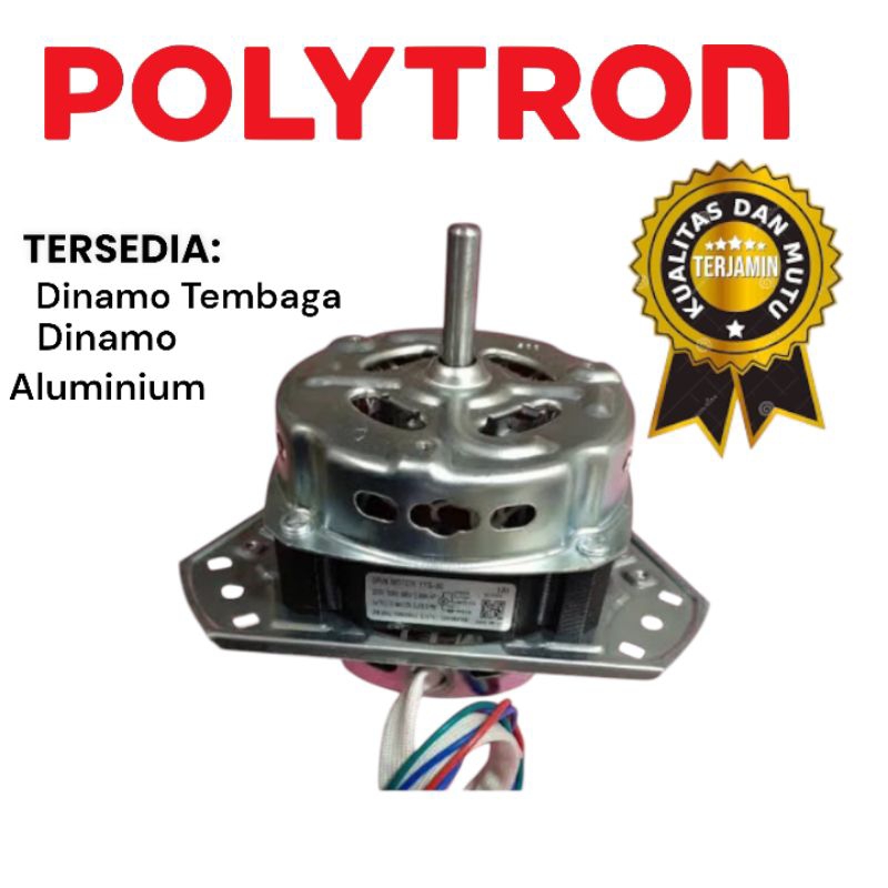 Jual Dinamo pengering mesin cuci 2 tabung Polytron PWM 7056 dinamo spin Polytron TEMBAGA ...