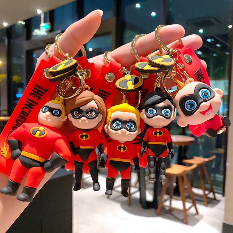 Jual Gantungan Kunci The Incredibles Keychain Gantungan Tas Ransel ...