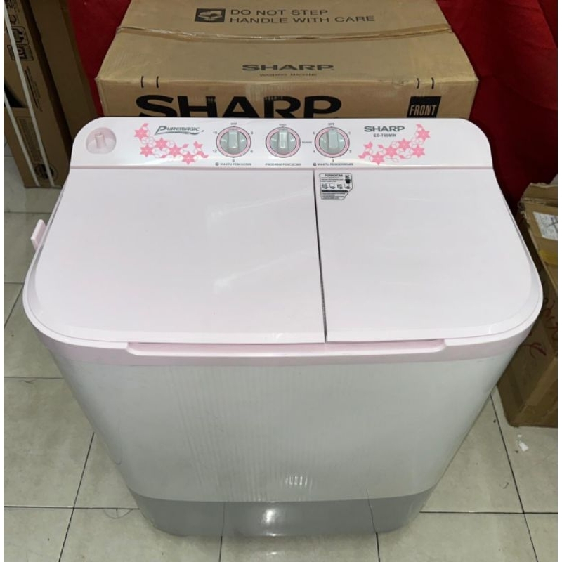 Jual Mesin Cuci Sharp 2 Tabung SHARP 90MW (9kg) | Shopee Indonesia
