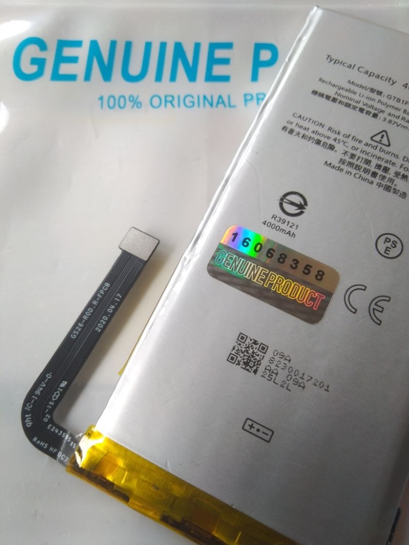 Jual GoPix 5 GTB1F Original 100% GENUINE Battery Batre Baterai GoPix ...