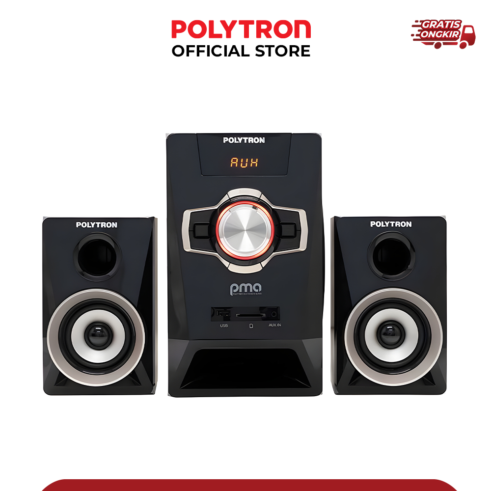 Jual POLYTRON Multimedia Speaker PMA 9321 /B | Shopee Indonesia