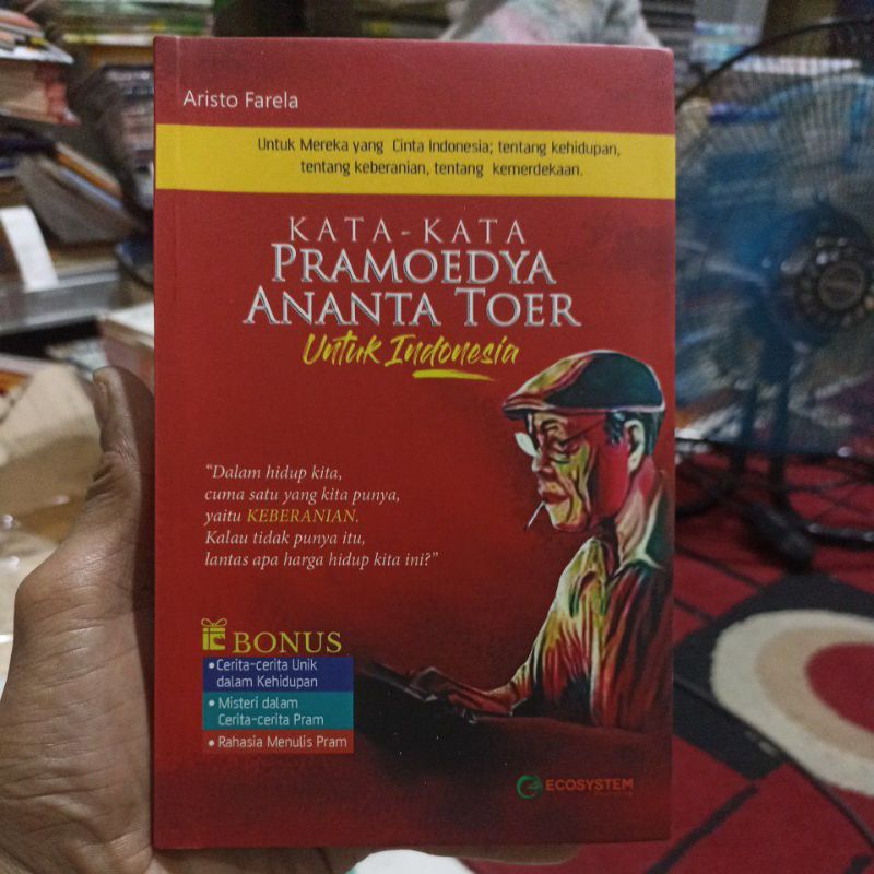 Jual BUKU MEMOAR SEJARAH / BIOGRAFI / KATA-KATA PRAMODYA ANANTA TOER / ORIGINAL | Shopee Indonesia