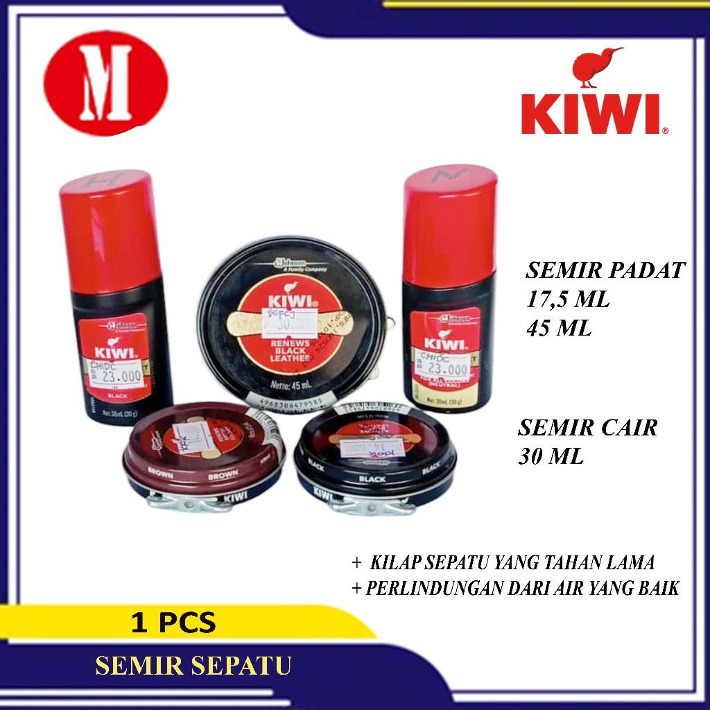 Jual Semir Sepatu Cair dan Padat KIWI | Shopee Indonesia