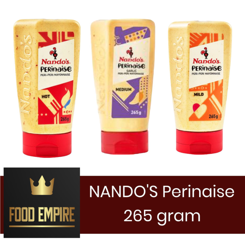 Jual NANDO'S Perinaise 265 gram | NANDOS Peri Peri Mayonnaise | Shopee ...