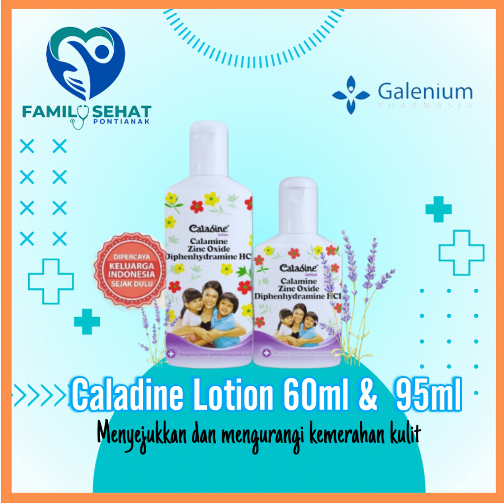 Jual Caladine Lotion Original kemasan 60ml, 95ml | Shopee Indonesia