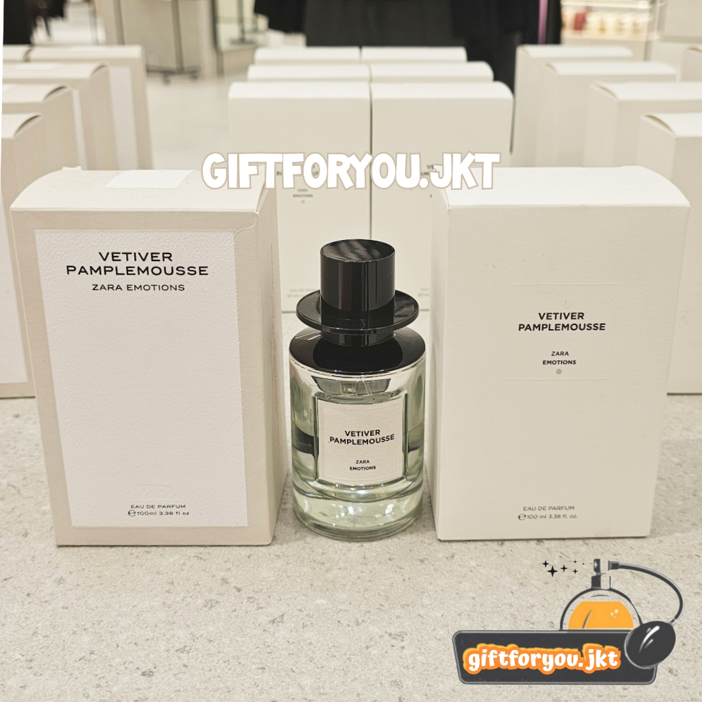 Jual Parfum Zara Vetiver Pamplemousse Zara Emotions x Jo Malone Parfum ...