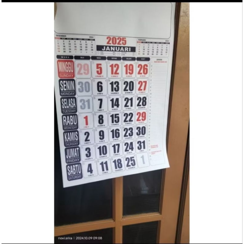 Jual PROMO KALENDER DINDING 2025 KALENDER MEJA 2025 TERMURAH EDISI ...