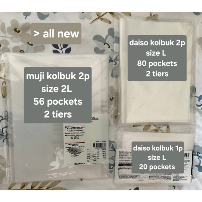 Jual [official] MUJI - muji album collect book collection book 2L L 2 ...