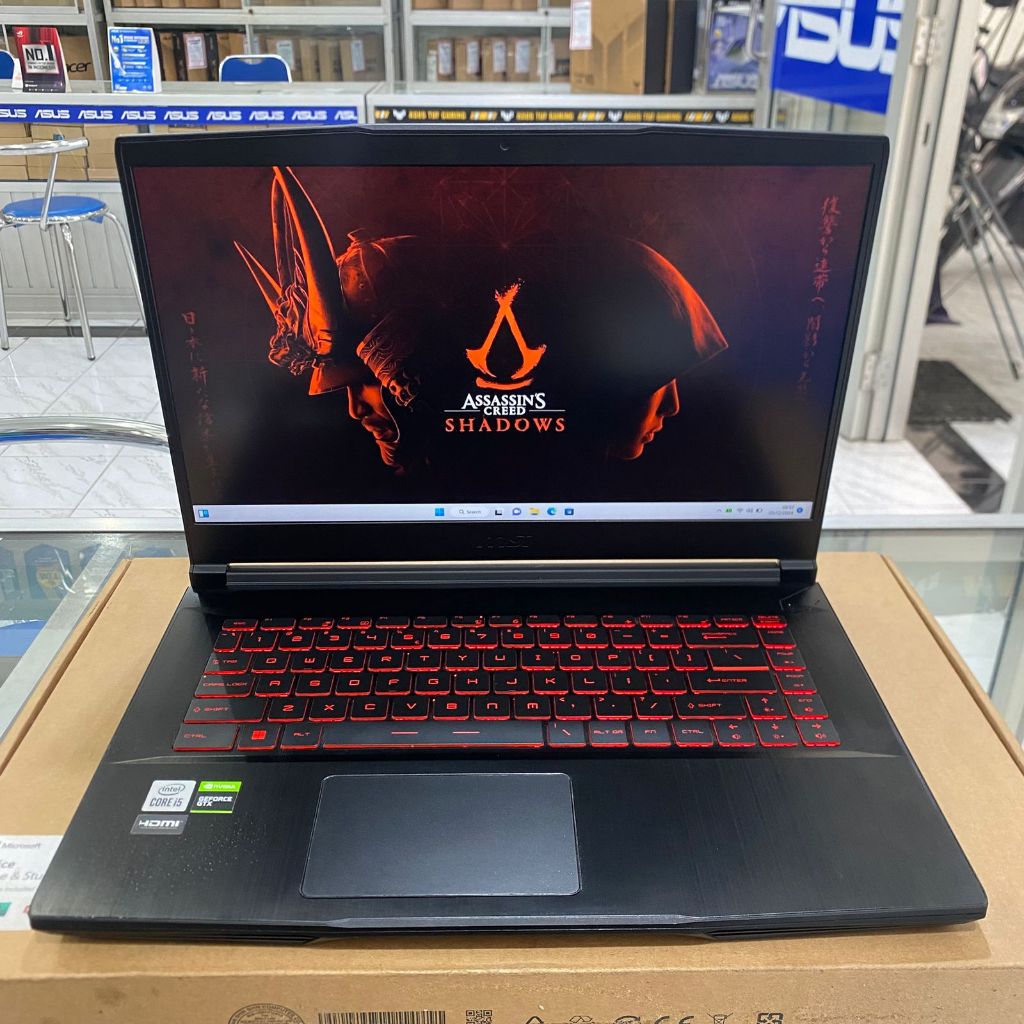 Jual MSI GF63 Thin 10SC Core i5-10500H 24GB 256GB+256GB GTX 1650Ti 4GB ...