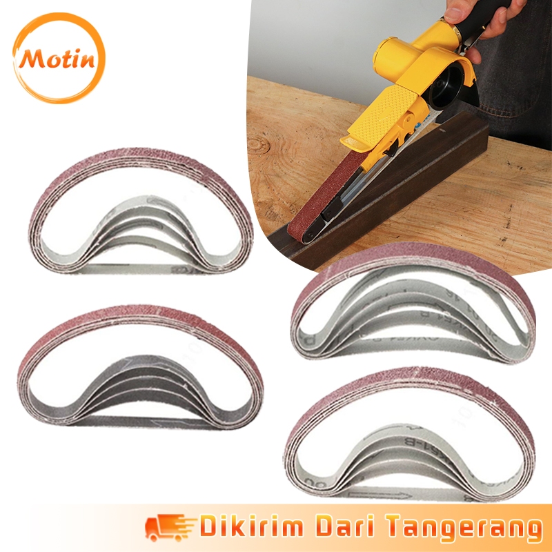 Jual 10Pcs Amplas Sabuk 10x330 Adaptor Belt Sander Grit 120/180/240/400 ...
