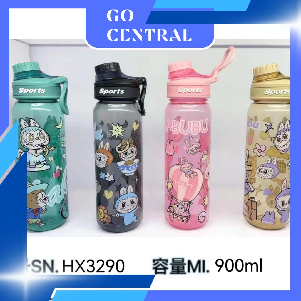 Jual GC Botol Minum Anak Karakter MOTIF LABUBU Cara Minum Teguk ...